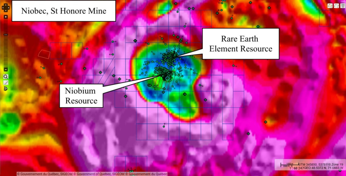 Nagagami Niobium and Rare Earth Minerals Project – Noble Mineral ...